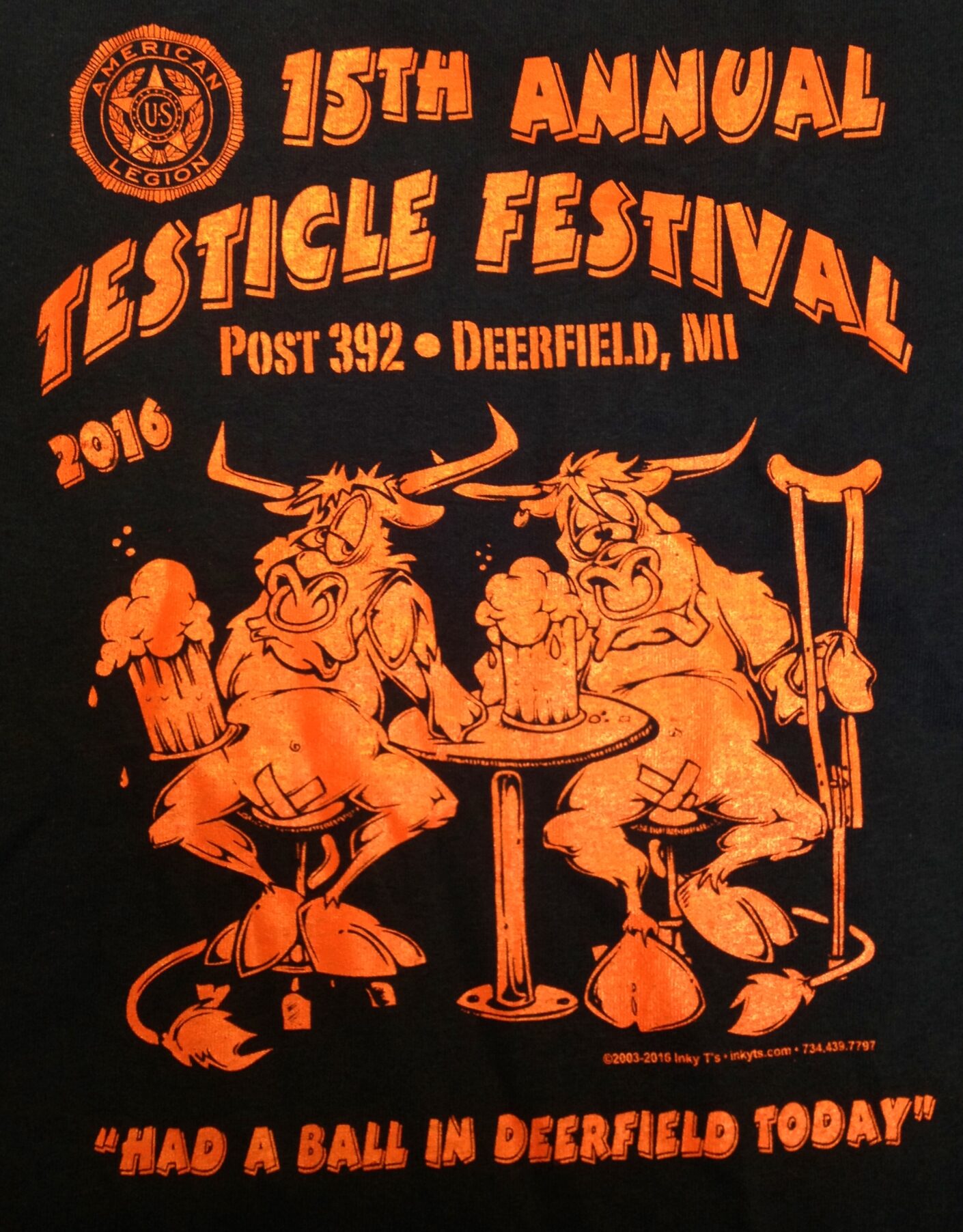American Legion of Deerfield Testicle Festival - Deerfield, Michigan