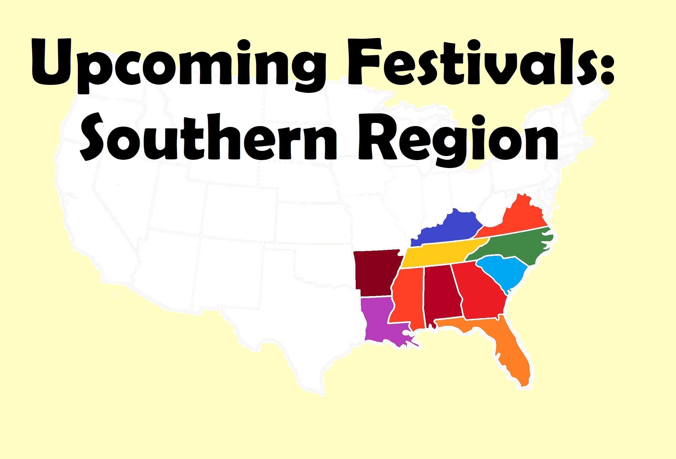 Upcoming Southern Festival Weekend: October 16-19, 2025 - Festival ...